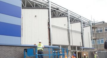 Unity College Blackpool - northlight roof | Dibsa Structures